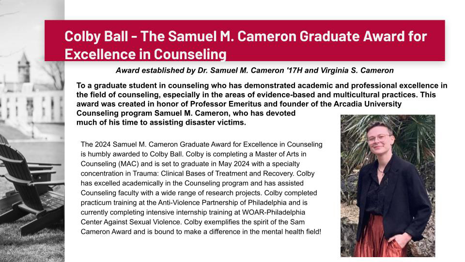 Honors Convocation 2024 | Arcadia University